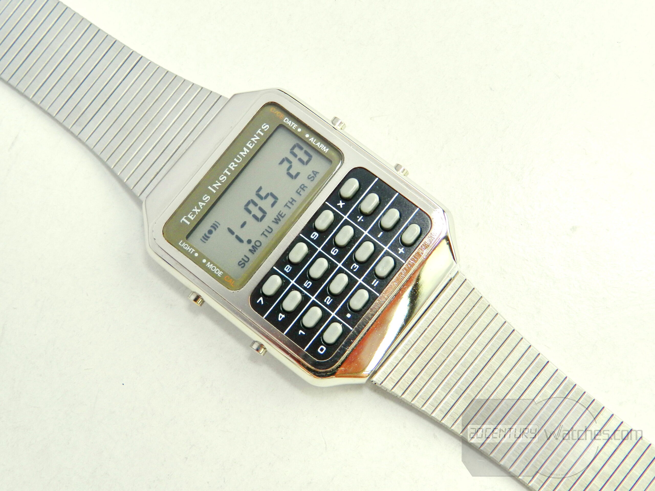 Texas Instruments Calculator Watch 20th Century Watches